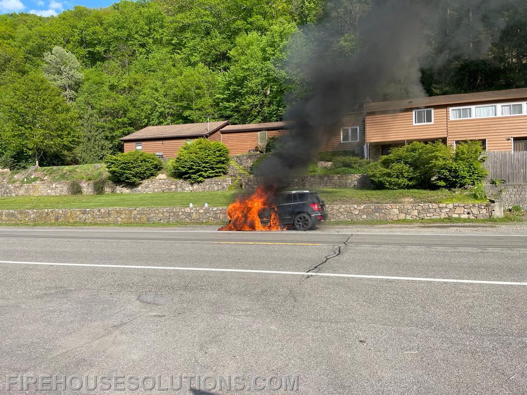 Vehicle Fire - Rombout Fire Company